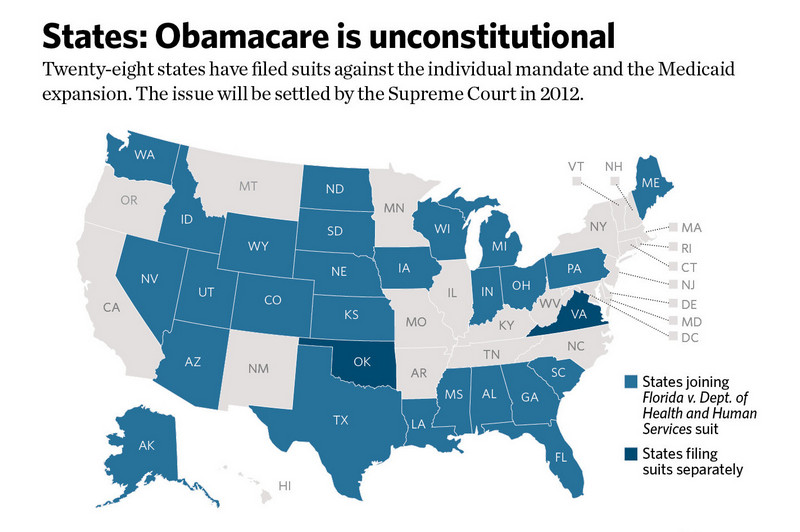 States With Individual Mandates
